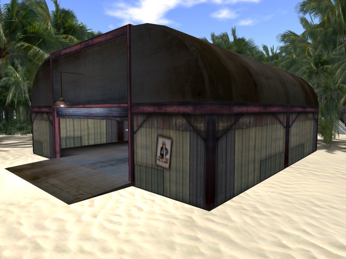 Second Life Marketplace - -=Special Ops=- Military Airport Hanger ...