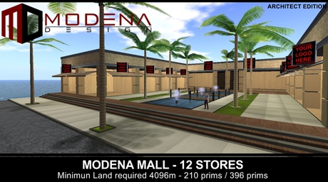 Second Life Marketplace - BOX MODENA MALL 3.0