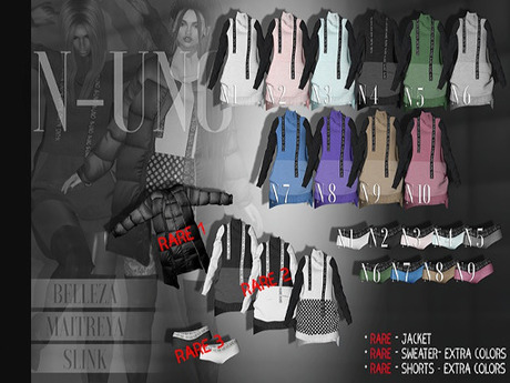 Second Life Marketplace - N-Uno - Lia Sweater // N 10