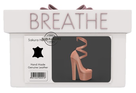 Second Life Marketplace - [BREATHE]-Sakura Heels-Hazelnut