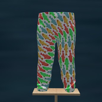 Second Life Marketplace - Zooby Child Av Fishy Pants