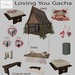 Second Life Marketplace - .:Bee Designs:. Loving You Gacha Candles