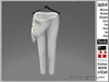 Second Life Marketplace - bag Pant Secobia leat. white *Arcane ...