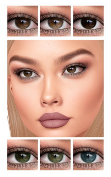 Second Life Marketplace - ZORA - ADELE EYES (LELUTKA APPLIER)