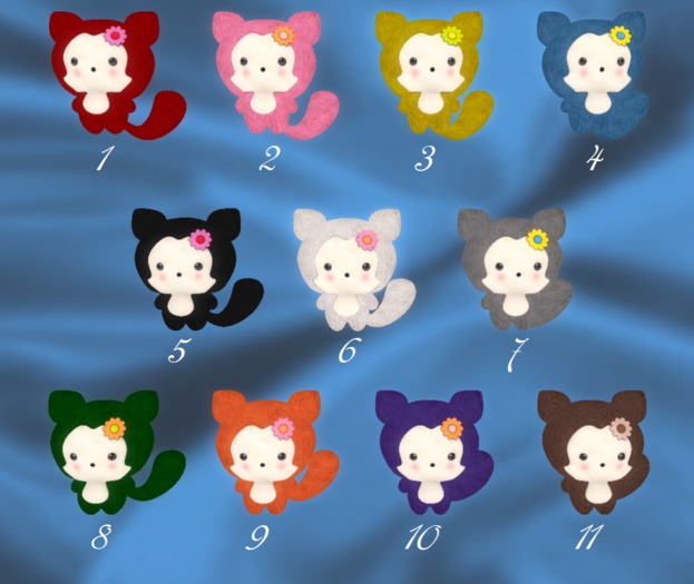 Second Life Marketplace - !RSD! Green Wolf Plushie #8