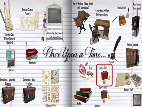 Second Life Marketplace - ..::THOR::.. Lunch Set 1 COMMON