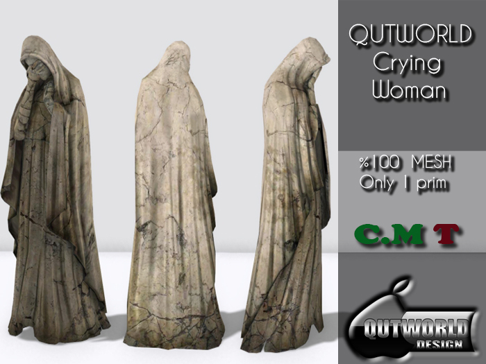 Second Life Marketplace - .::QUTWORLD Crying woman::.NT