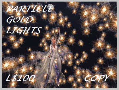 Second Life Marketplace - PARTICLE MAGIC GOLD LIGHT