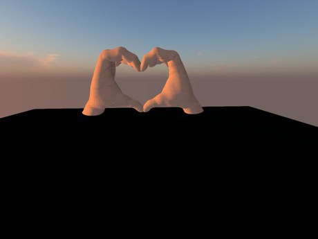 Second Life Marketplace - Heart hands