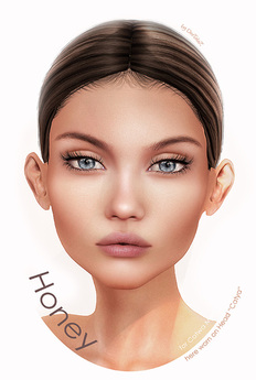 Second Life Marketplace - DeeTaleZ *Appliers* CATWA Head "Honey" MIXEDTYPE