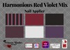 Second Life Marketplace - Harmonious Red Violet Mix Nail Applier "BOXED"