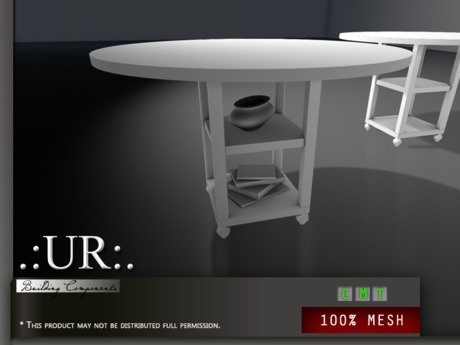 Second Life Marketplace - .:UR:. Manadell Dining Set - Table (full perm ...