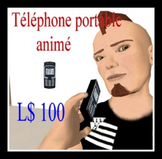 Second Life Marketplace - telephone portable anime box