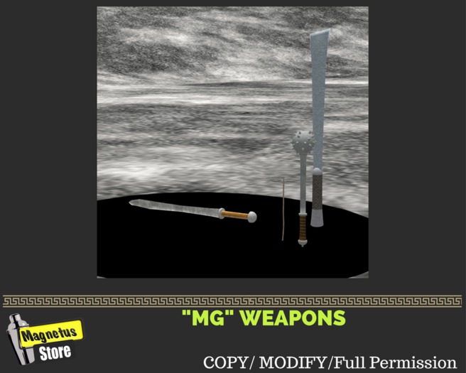 Second Life Marketplace - "MG"Weapons