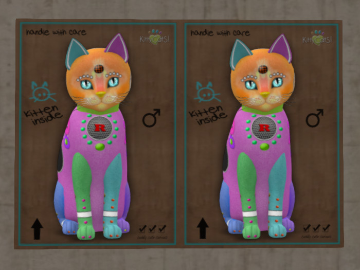 Second Life Marketplace - ♂ MEGAPUSS! Identical Twins! - 3T Retro ...