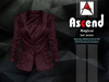 Second Life Marketplace - //Ascend// Magissa Jacket - Plain Merlot