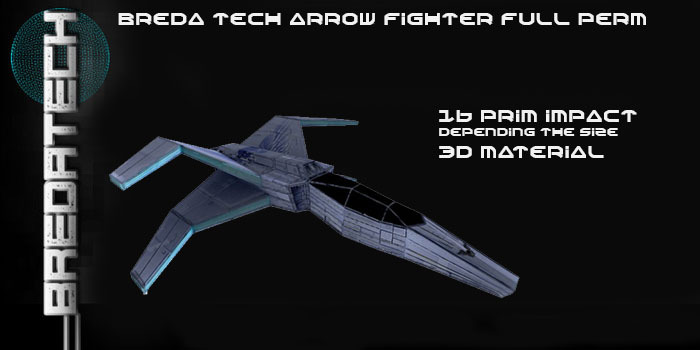 Second Life Marketplace - Breda Tech Arrow Fighter Full Perm 1.1 (Boxed)