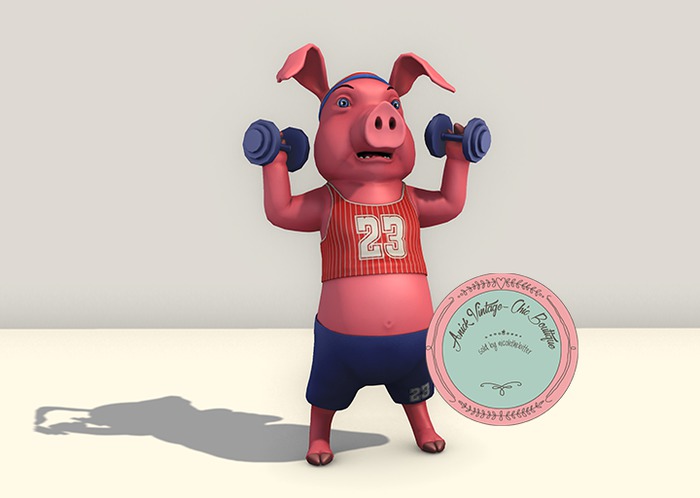 Second Life Marketplace - Mutresse - Sporty Pig