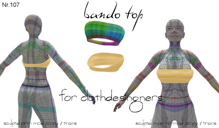 Second Life Marketplace - bando top Nr.107