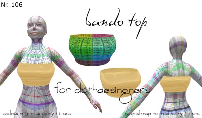Second Life Marketplace - bando top Nr.106