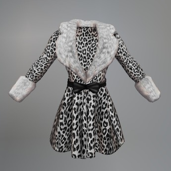 Second Life Marketplace - Snow Leopard Mesh Coat