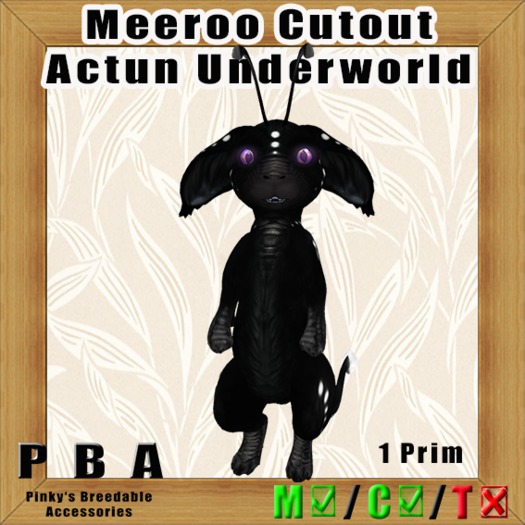 Second Life Marketplace - Meeroo Cutout "Actun Underworld"