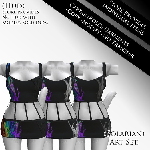 Second Life Marketplace - Solarian Art Dress