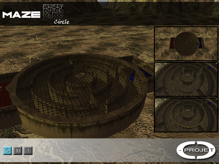 Second Life Marketplace - (( C-PROJECT )) Maze Circle