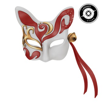 Second Life Marketplace - Miao xianren Mask (Red) (BOXED)