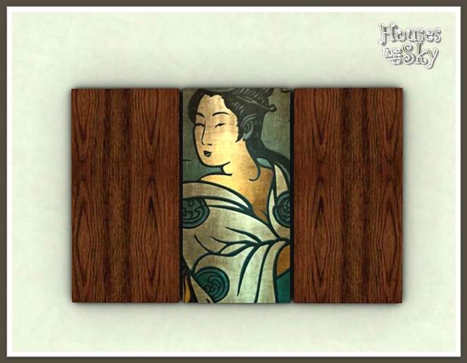 Second Life Marketplace - Teasing Maiko: Japanese Wall Art (with ...
