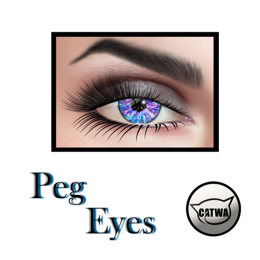 Second Life Marketplace - Catwa Mexican Stars Indigo Peg Eyes Hud