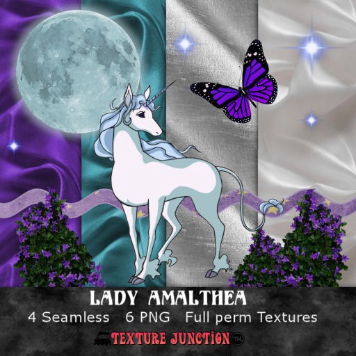 Second Life Marketplace - ~TJ~ Lady Amalthea Fantasy Unicorn Texture Set
