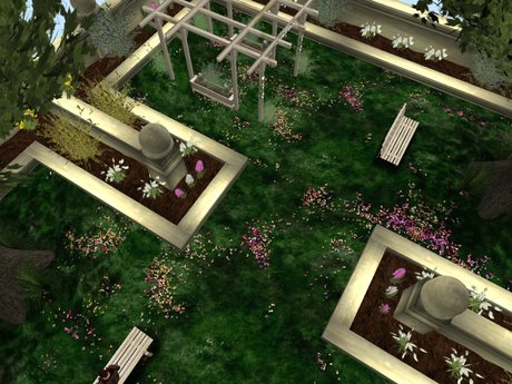 Second Life Marketplace - PROMO SALE .:: DeCor ::. Summer Flower Garden ...