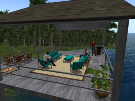 Second Life Marketplace - Two Tier Deck