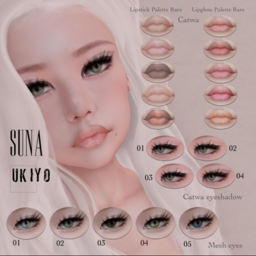 Second Life Marketplace - Ukiyo. - Suna - 02.eyes