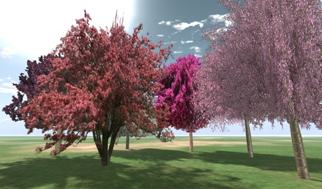 Second Life Marketplace - Spring Prim Plum Tree