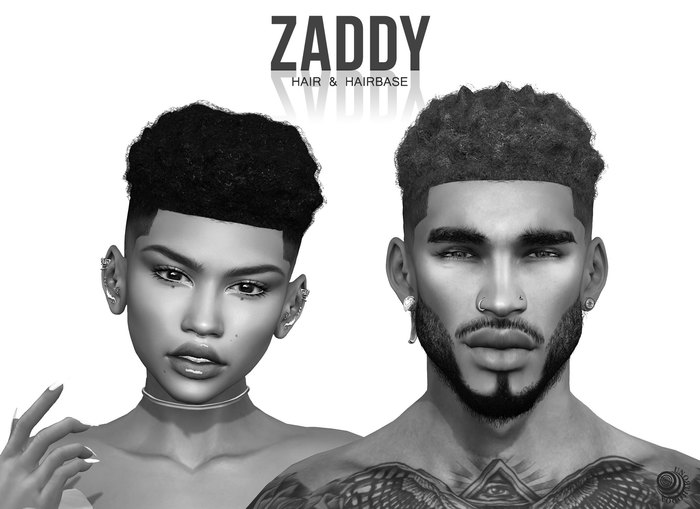 Second Life Marketplace - Unorthodox Zaddy Hair -- DEMO