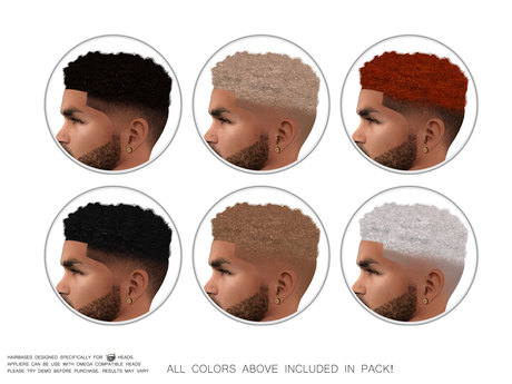 Second Life Marketplace - Unorthodox Zaddy Hair -- DEMO