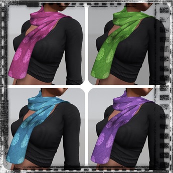 Second Life Marketplace - :::::Seven Lives::::: Mindy Soft Scarf
