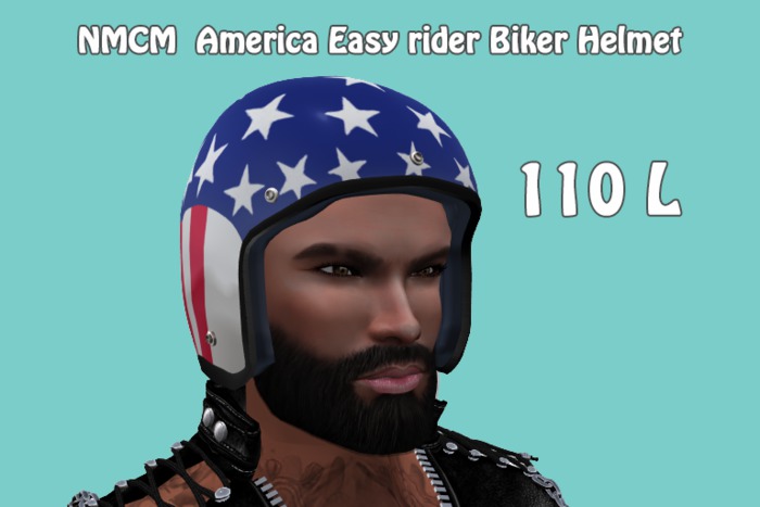 Second Life Marketplace - NMCM America Easy rider Helmet