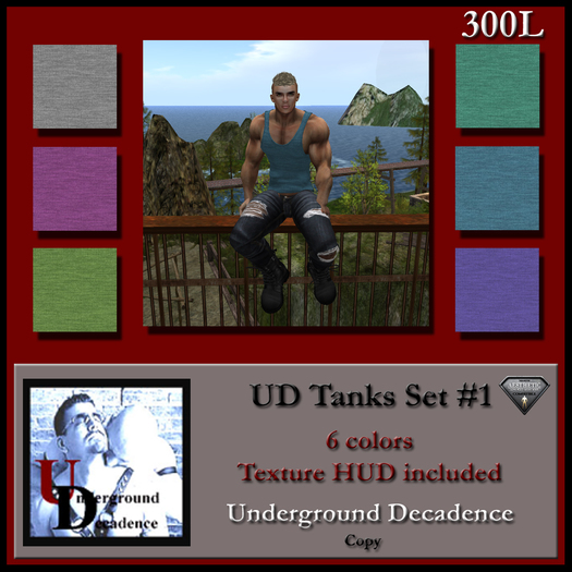 Second Life Marketplace - UD Tanks - Set 1
