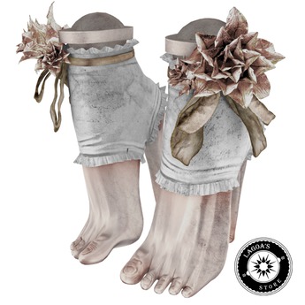 Second Life Marketplace - Anatomic Doll / Dolly Feet / WHITE (BOXED)