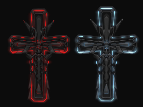 Second Life Marketplace - Wicked Cross Backpack - Strange Merchant