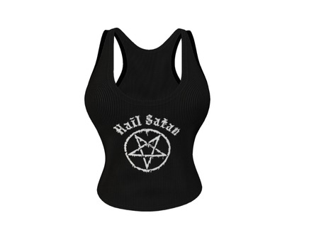 Second Life Marketplace - REVOLUTION - Hail Satan Tank Top