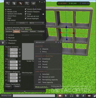 Second Life Marketplace - METACORTEX™ / Shelf Unit
