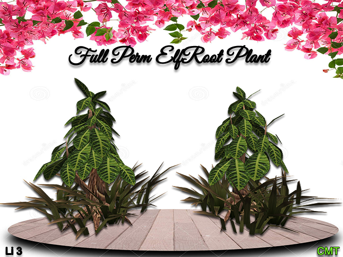 Second Life Marketplace - Full Perm Elfroot Plant HQ Mesh