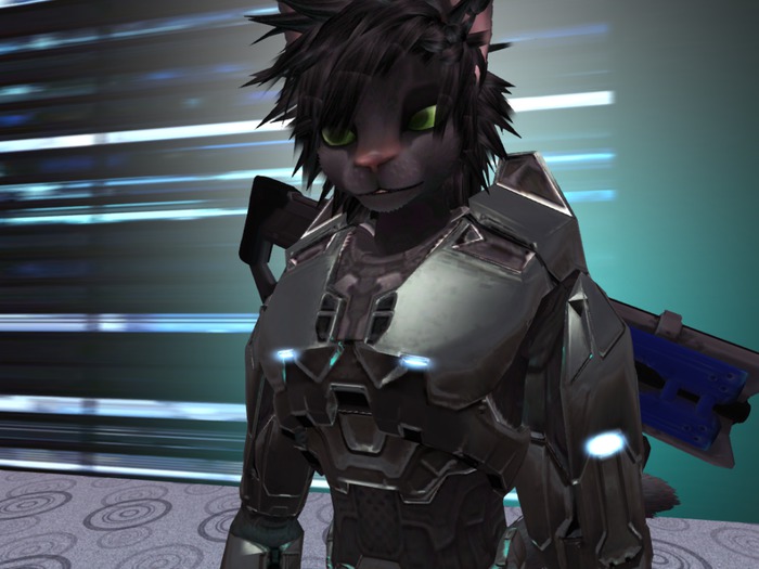 Second Life Marketplace - Solarian Feline Mark VI Halo Armor Mesh