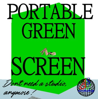Second Life Marketplace - #AbS] Portable Green Screen