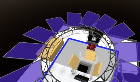 Second Life Marketplace - Maruti Textures Circle - Circular Truss Stage ...