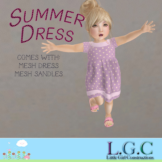 Second Life Marketplace - -LGC- Pink Summer Dress